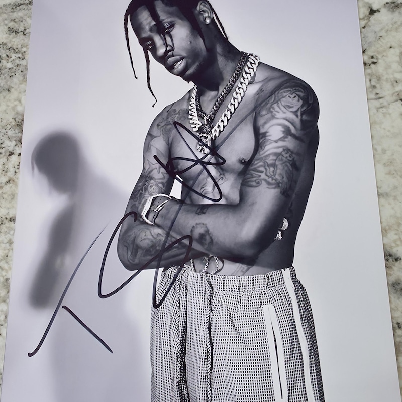 Travis Scott Autograph - Etsy