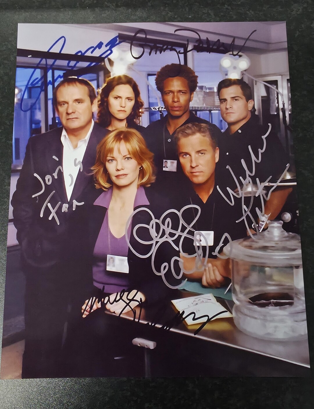 CSI VEGAS CAST 8 X10" (20x25 Cm) Autographed Signed Photo - Etsy