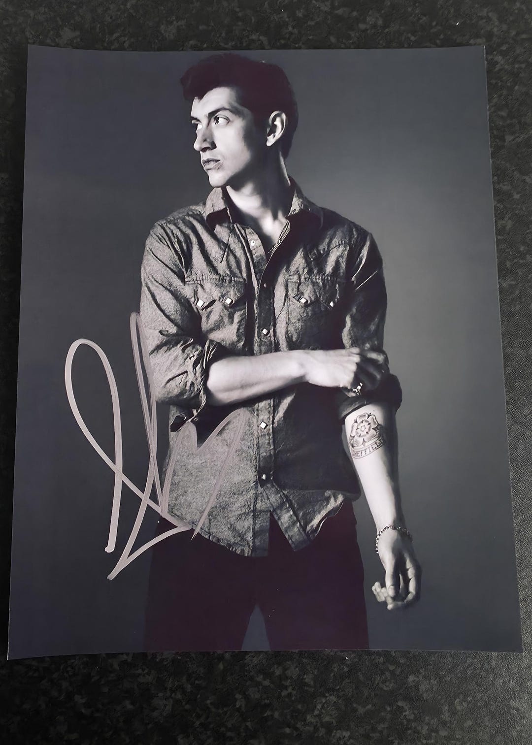 Alex Turner Arctic Monkeys 8 X10" (20x25 Cm) Autographed Signed Photo ...