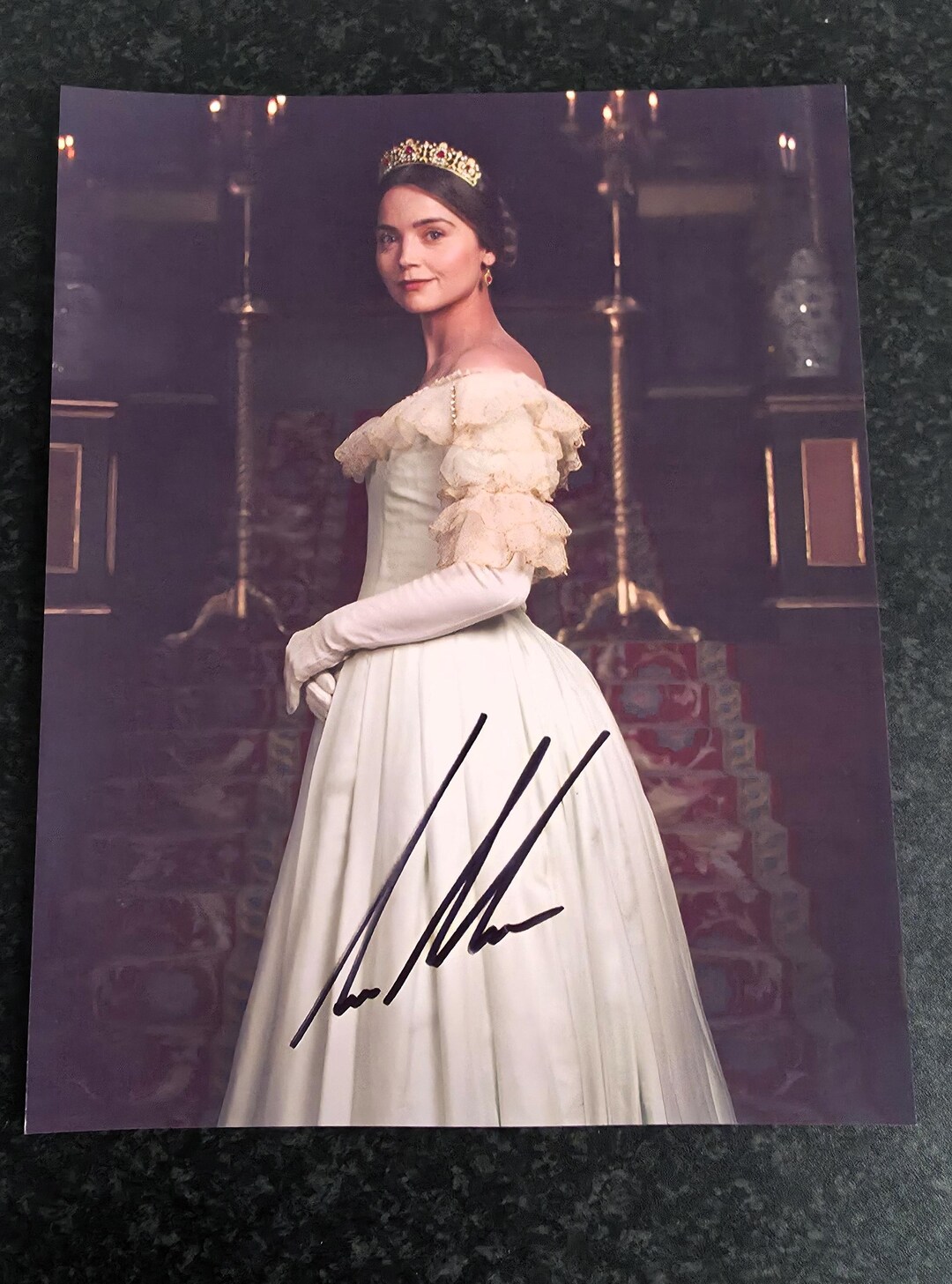 Jenna Coleman Victoria 8 X10" (20x25 Cm) Autographed Signed Photo - Etsy