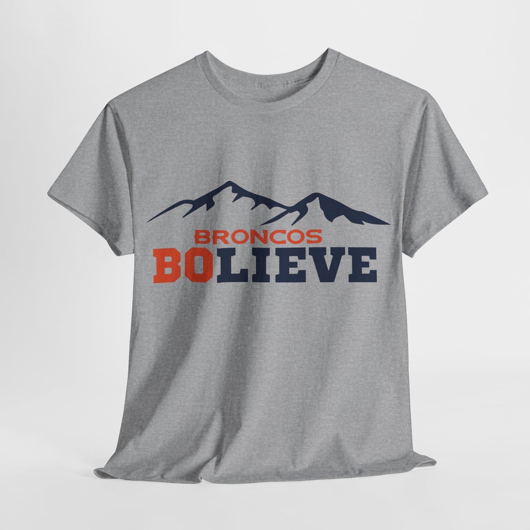 Denver Broncos Bolieve Bo Nix Graphic Tee, Auburn Tigers Fan Shirt, NFL ...