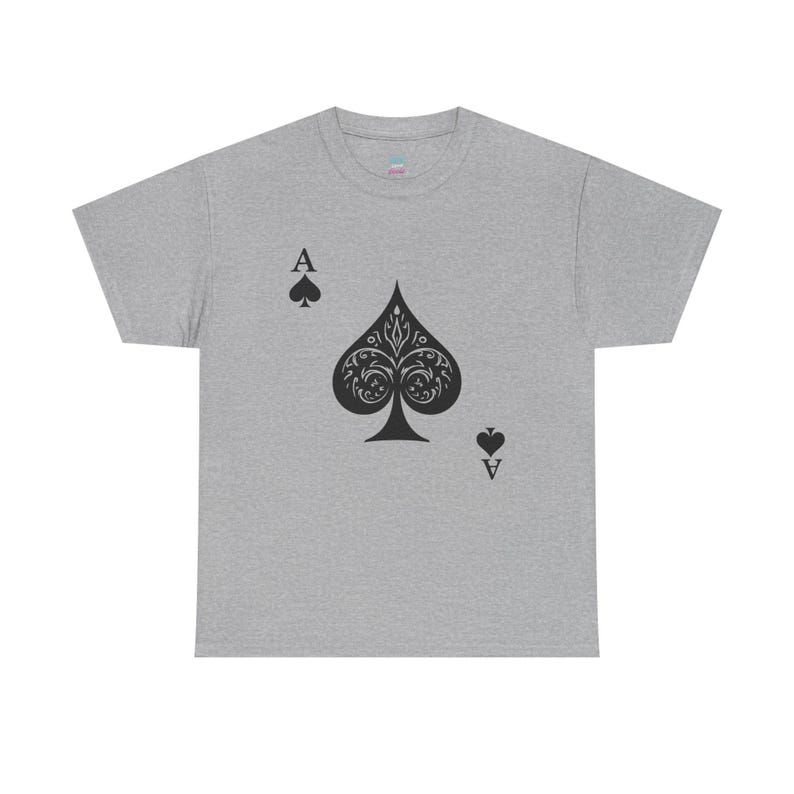 Ace of Spades T-shirt, Card Lover Gift, Poker Player Shirt, Gambling ...