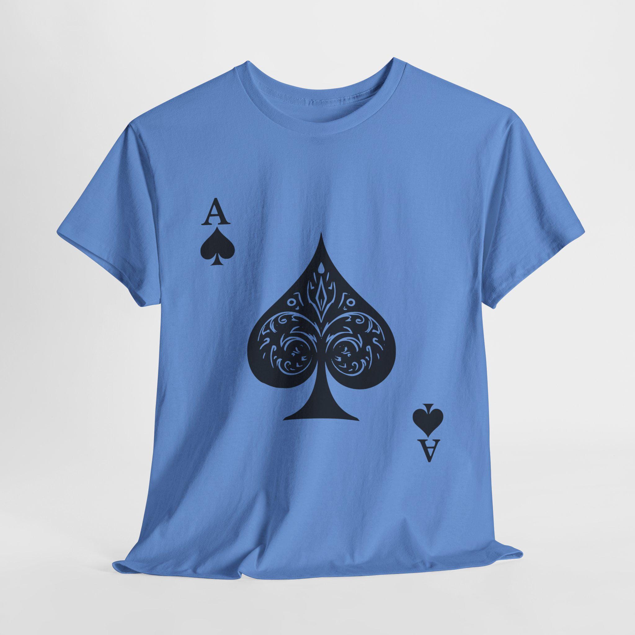 Ace of Spades T-shirt, Card Lover Gift, Poker Player Shirt, Gambling ...