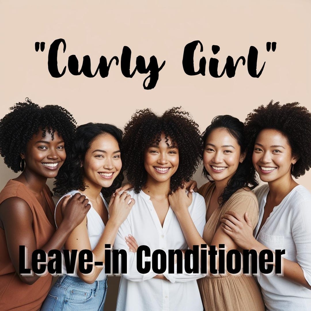 Curly Girl Leave-in Conditioner, Deep Curl Definition, Moisture ...
