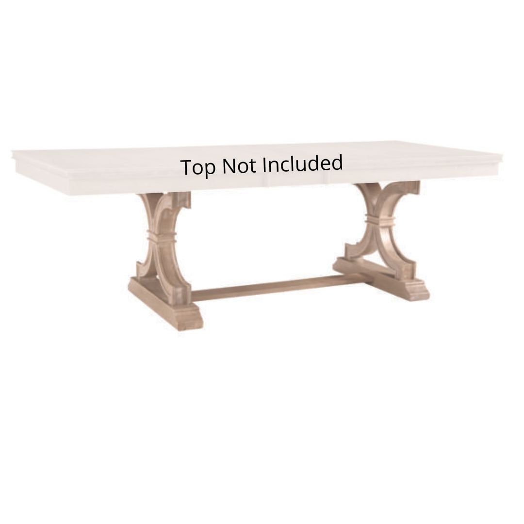 T-4078XB Sonoma Trestle Table Base - Etsy