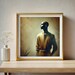 Modern Abstract Portrait Digital Print - Minimalist Square Art - Etsy