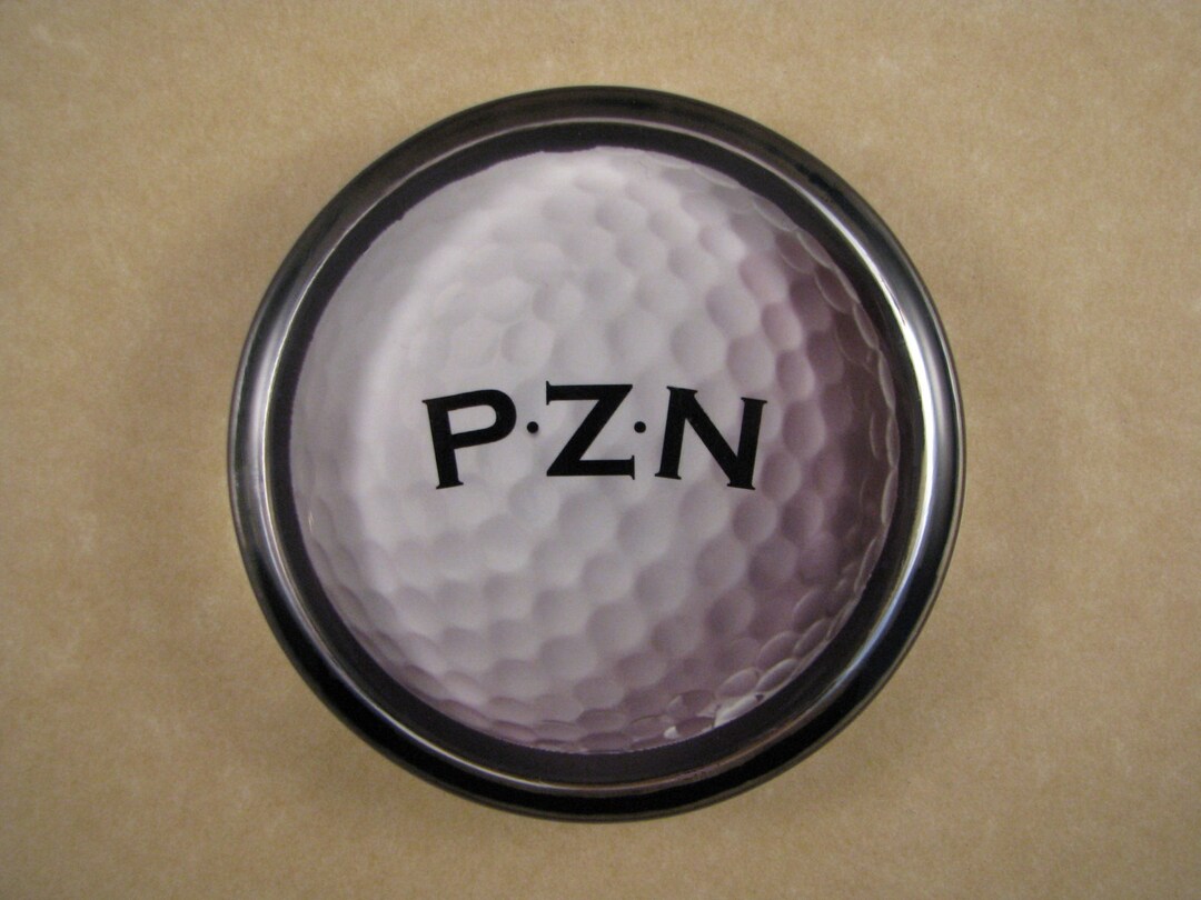 Golf Paperweight, Personalized Gift, Monogram Paperweight, Gift for Him ...