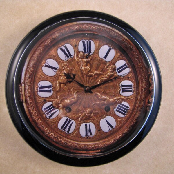 Antique Cupid Clock - Etsy