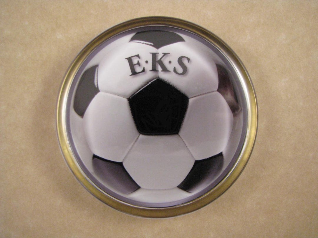 Soccer Paperweight, Personalized Gift, Monogram Paperweight, Gift for ...