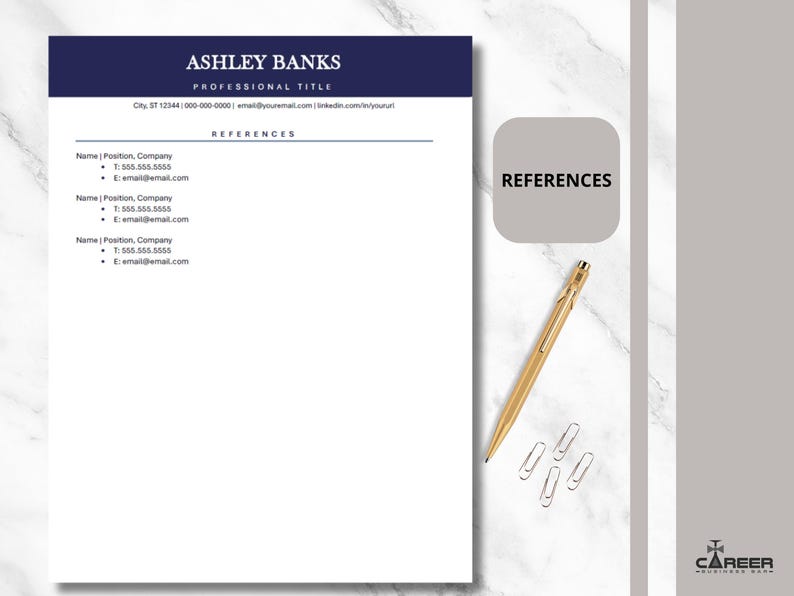ATS Resume Template | Ats-friendly | ATS Resume Template Word ...