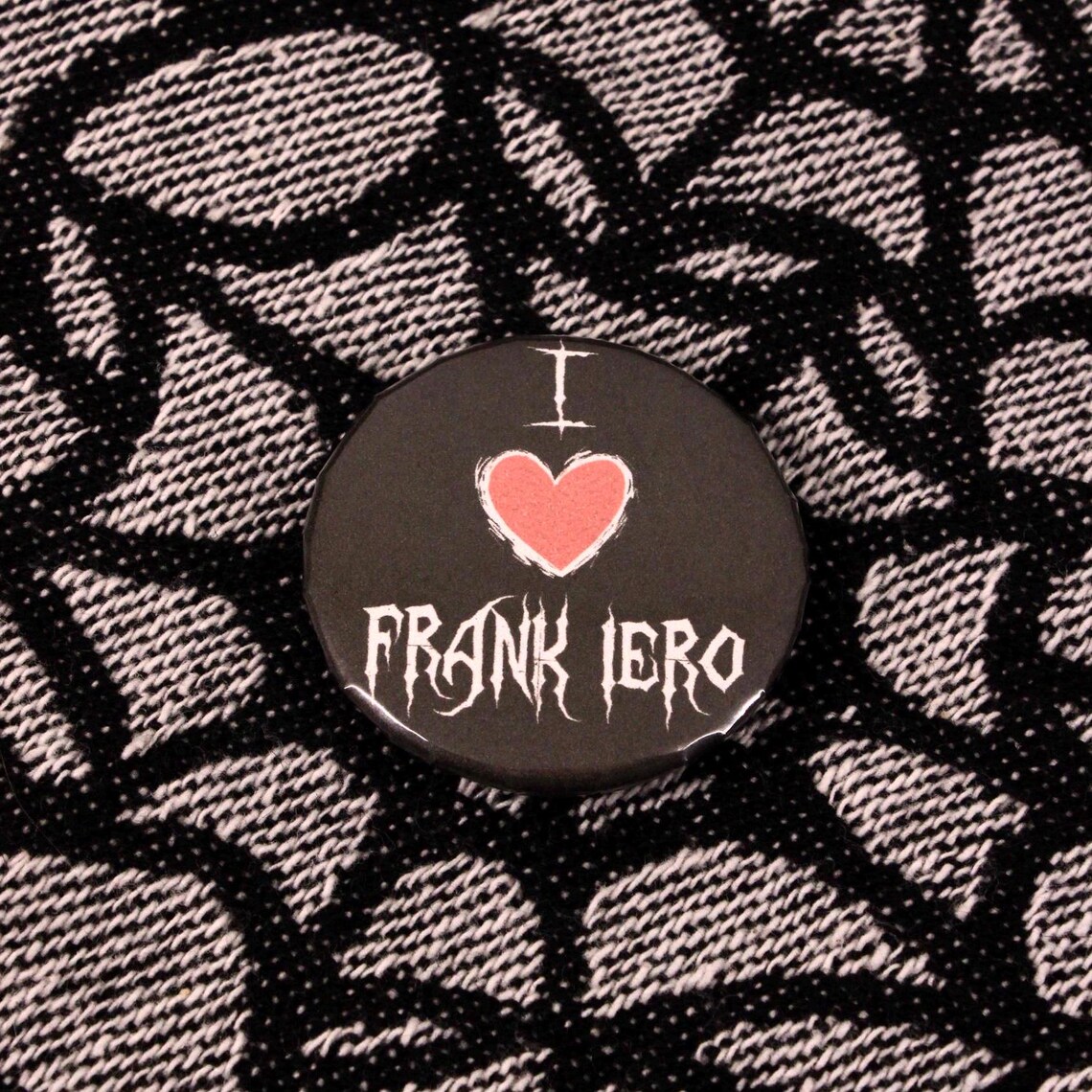 I Heart Frank Iero | My Chemical Romance Pins - Etsy