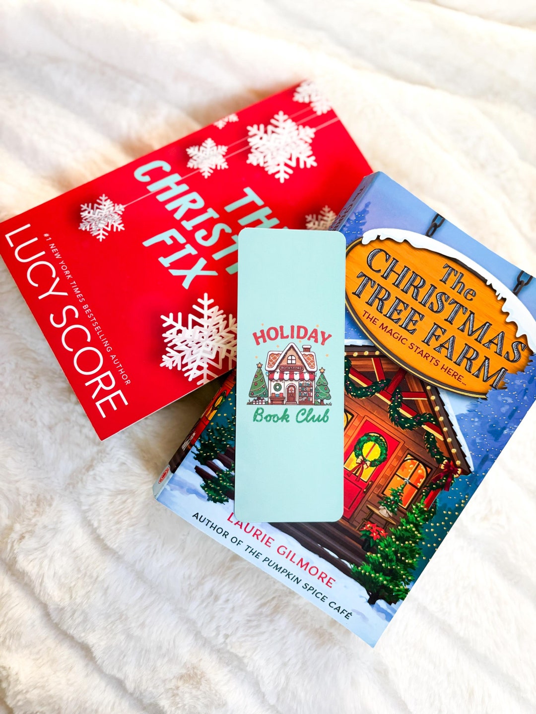 Christmas Bookmark, Stocking Stuffer, Christmas Book Club, Christmas ...