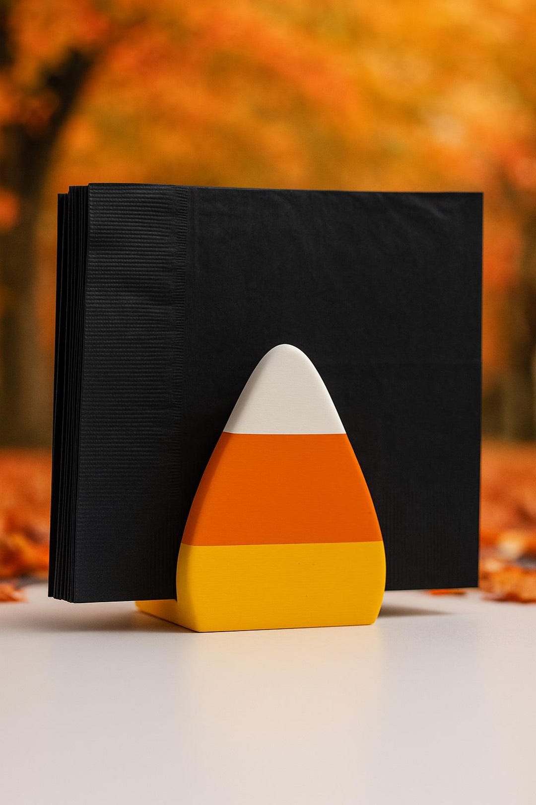 Candy Corn Napkin Holder: 3D Printed Halloween Fall Decor - Etsy