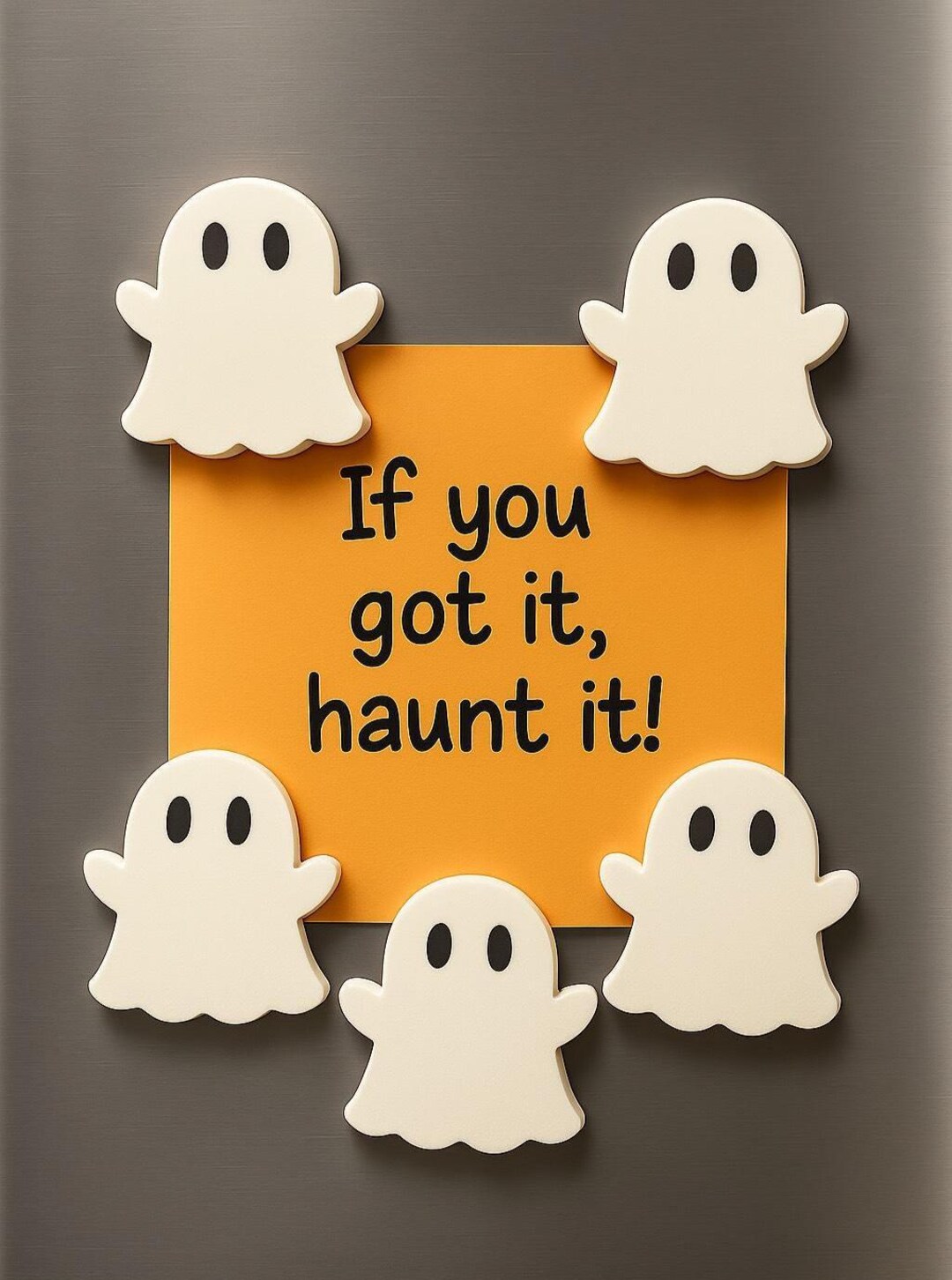 Friendly Ghost Fridge Magnet – Fun Halloween Decor - Etsy