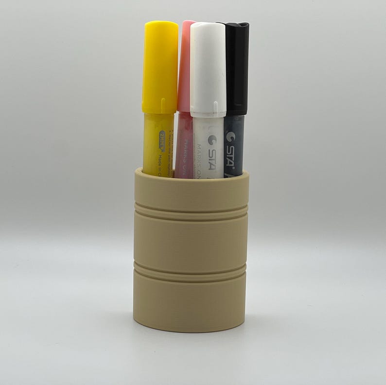 3D Printed Magnetic Marker & Pen Holder Fridge or Wall Mount for ...