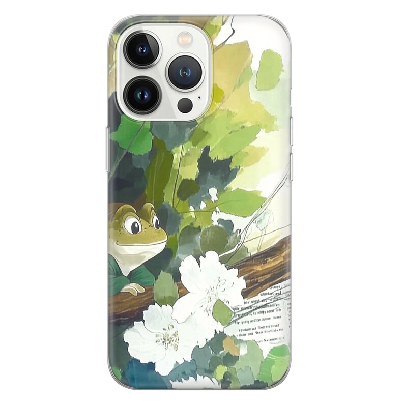 Funny Frog Art TPU Gel Phone Case, Toad Cover - Etsy UK