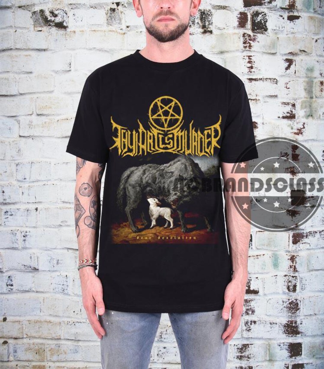 Thy Art is Murder T-shirt, Deathcore Music Merch Retro 90s Shirt ...