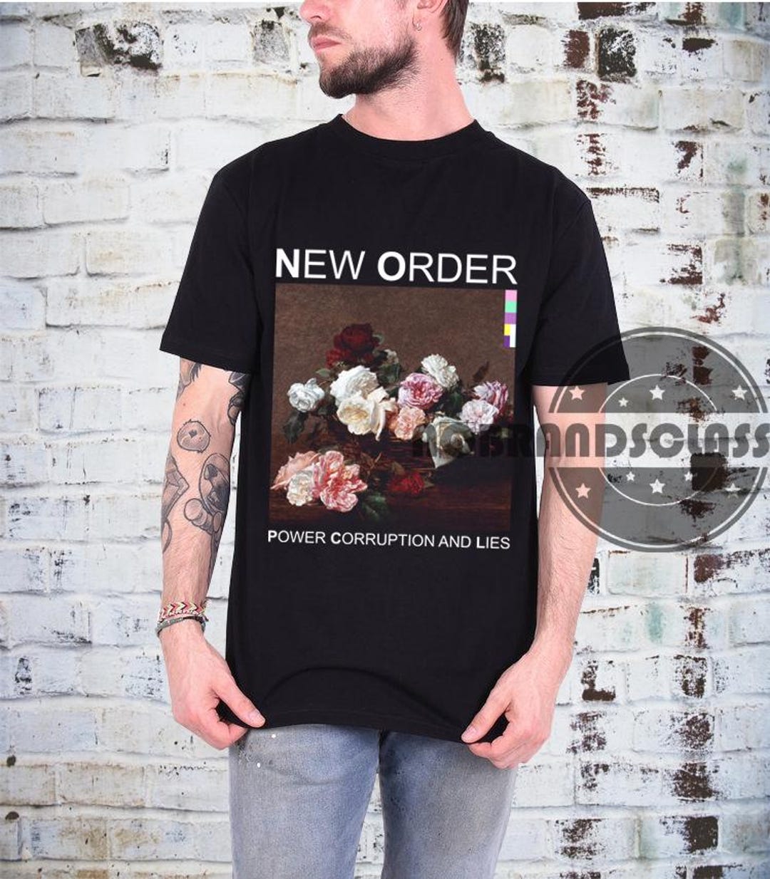 New Order T-shirt, Alternative Rock Band Music Merch, Nobrandsclass Tee ...