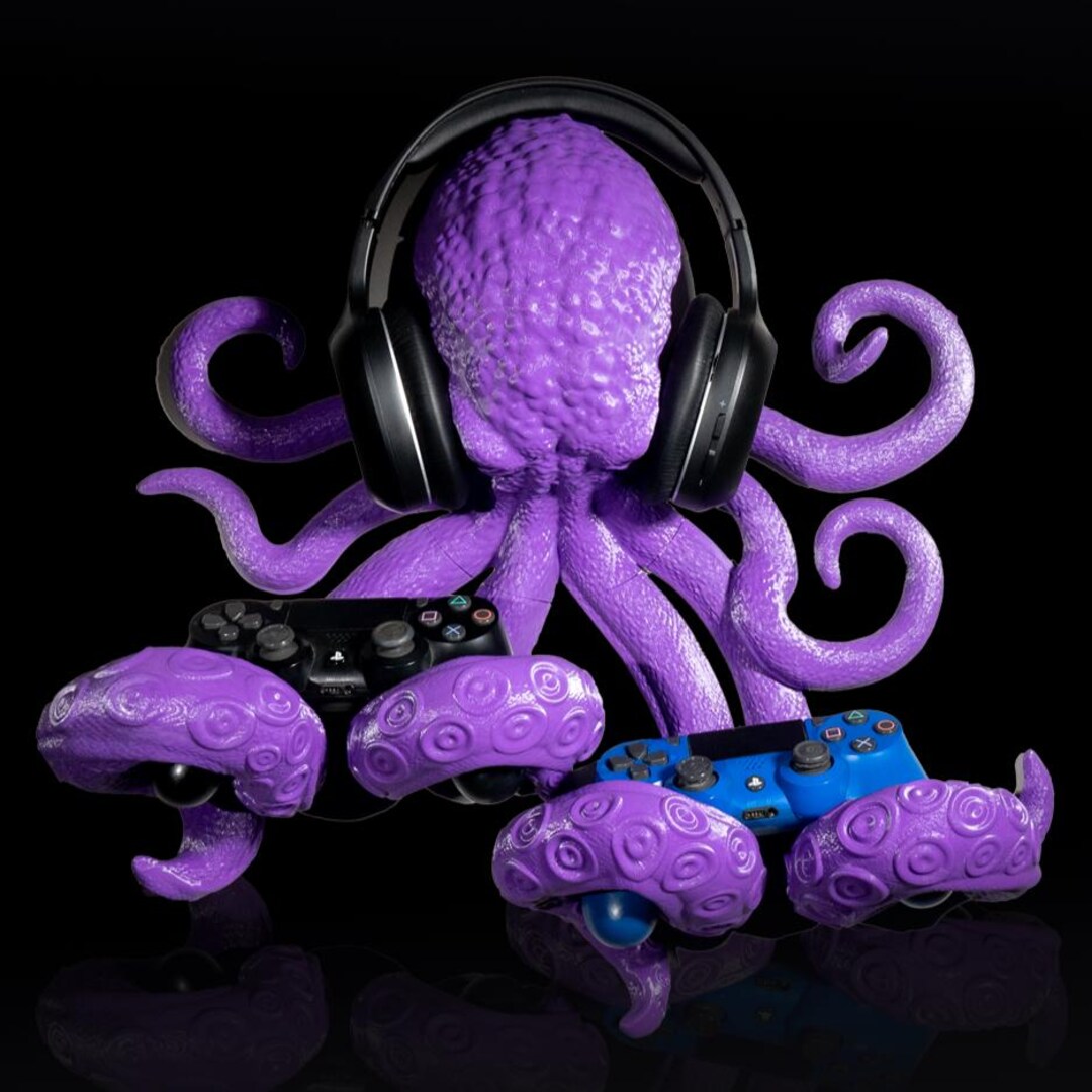 Octopus Controller and Headset Holder Gaming Setup Organizer - Etsy UK