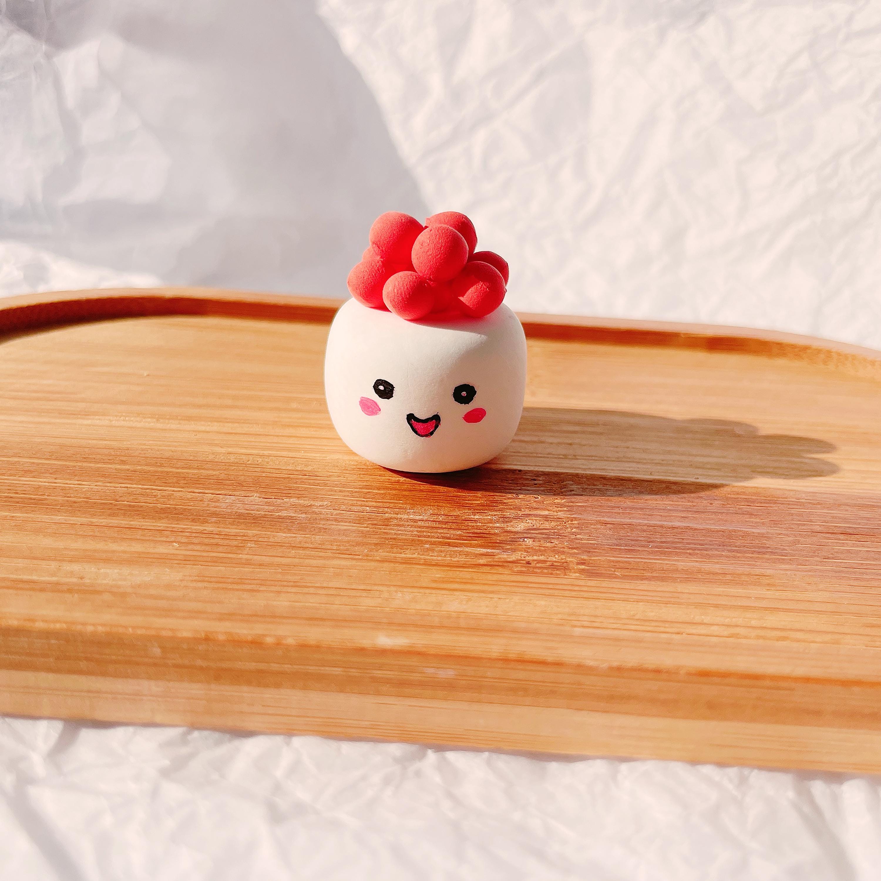 Cute Sushi Clay Desk Buddy/kawaii Sushi Clay Figurine/cute Sushi Charms ...