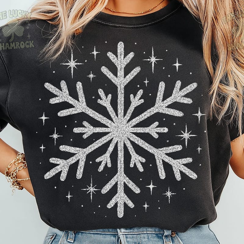 Vintage Snow Design Png - Etsy