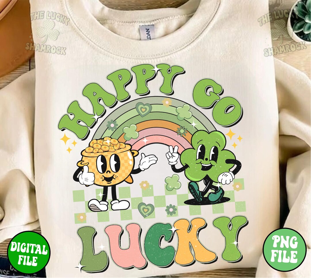 St Patrick Day Kids Png, Shirt Design, Lucky Png, Clover Png, Kids St ...