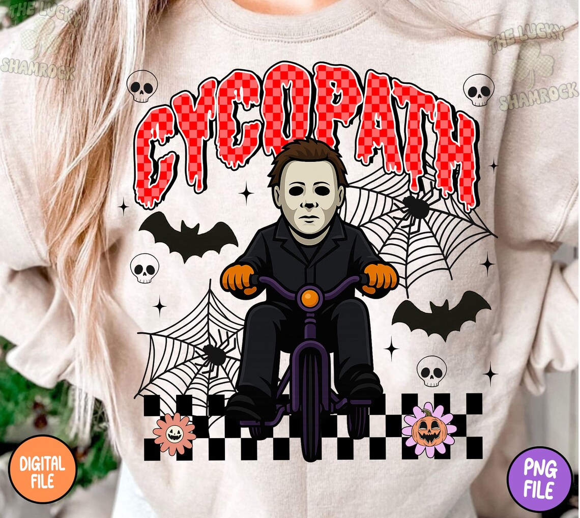 Cycopath Halloween Png Bundle, Halloween Bundle PNG, Horror Png Bundle ...