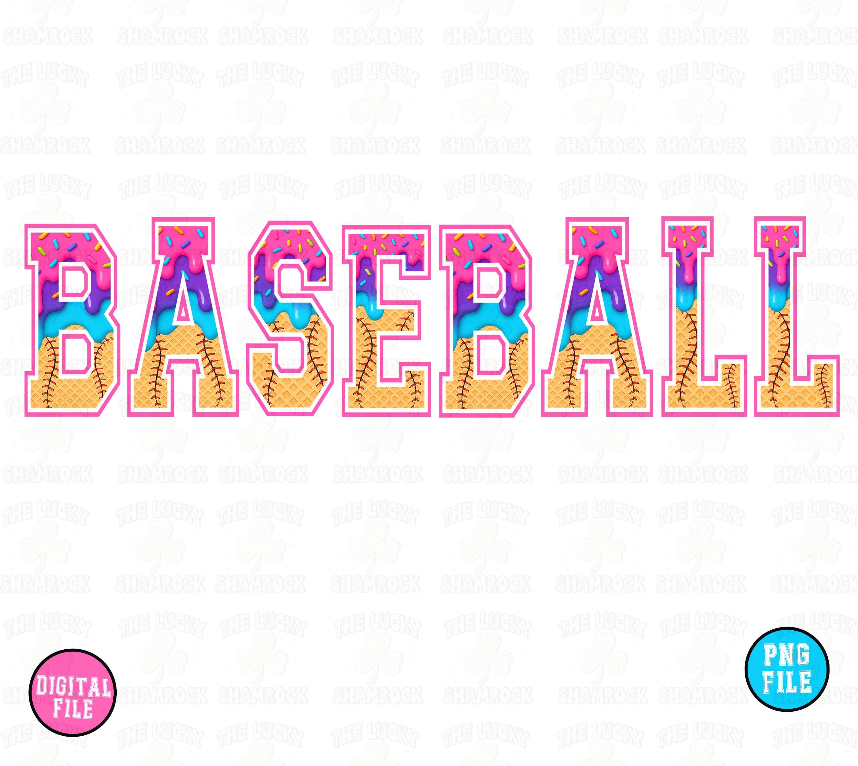 Ice Cream Drip Alphabet Doodle PNG, Drippy Doodle Png, Pink & Blue ...