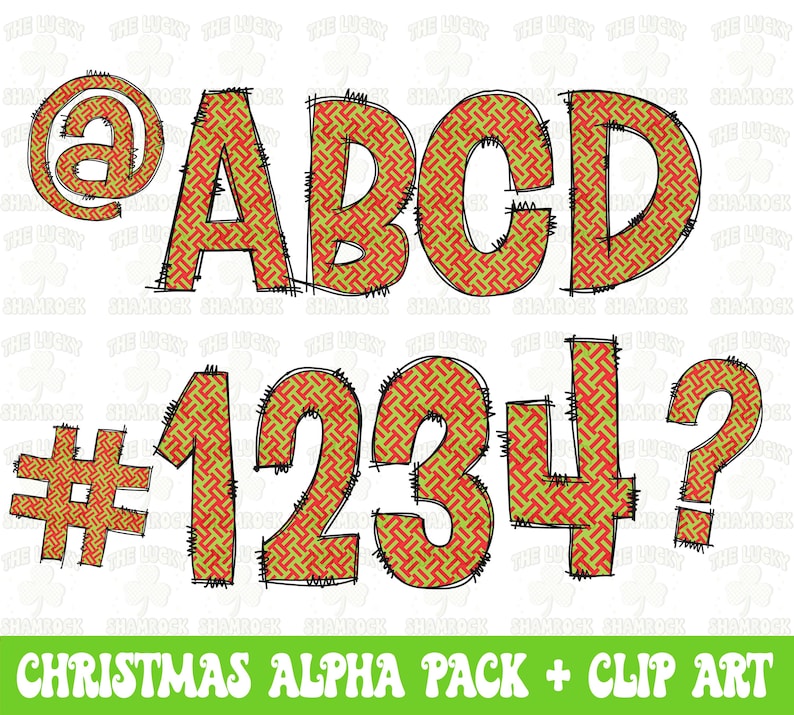 Christmas Letters Doodle, Christmas Clipart Png, Files, Christmas ...