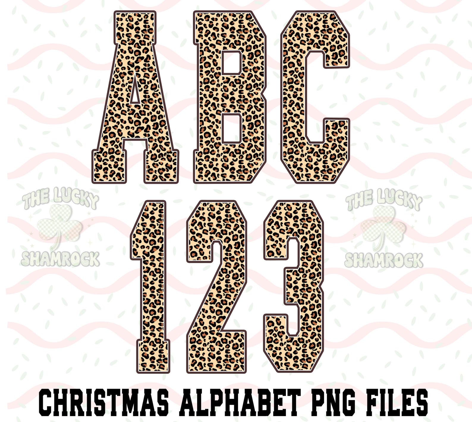 Christmas Alphabet Png Bundle, Merry Christmas Alpha Bundle, Varsity ...