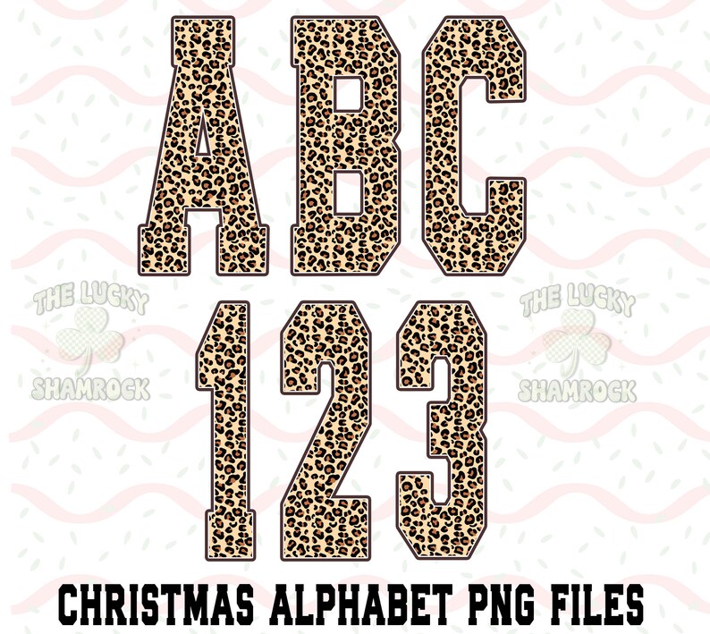 Christmas Alphabet Png Bundle, Merry Christmas Alpha Bundle, Varsity ...
