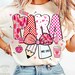 PARA Teacher Valentine PNG, Preppy Pink Teacher Shirt Design ...