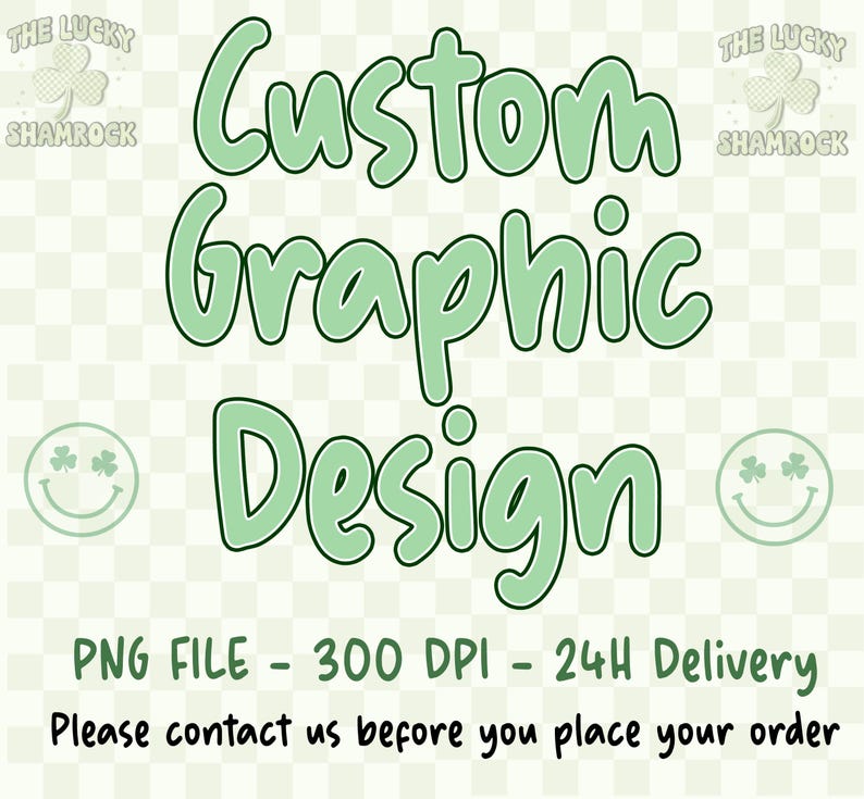 Custom Graphic Design Service, Personalized PNG (digital Download) - Etsy