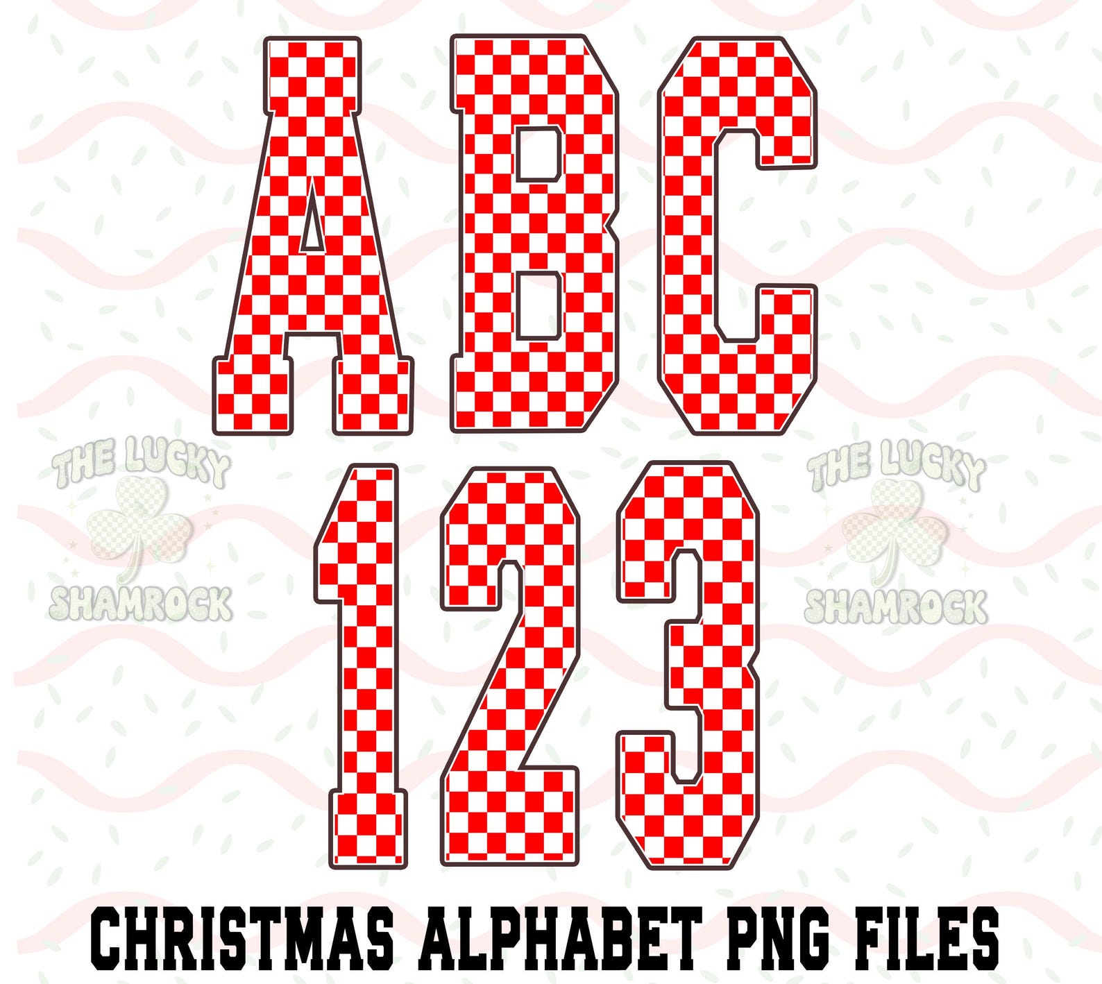 Christmas Alphabet Png Bundle, Merry Christmas Alpha Bundle, Varsity ...