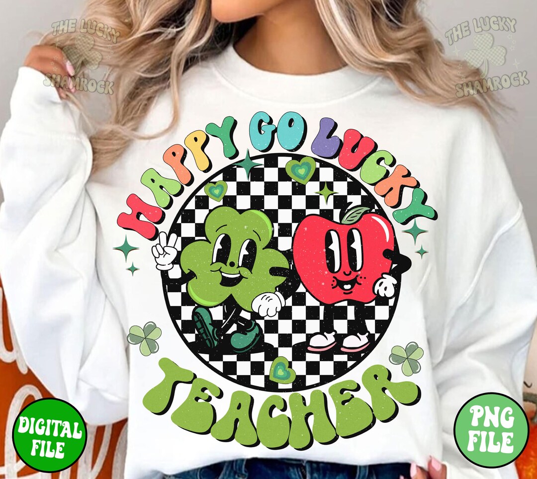 St Patricks Teacher Png, Teacher Appreciation, St. Patrick's Day Png ...