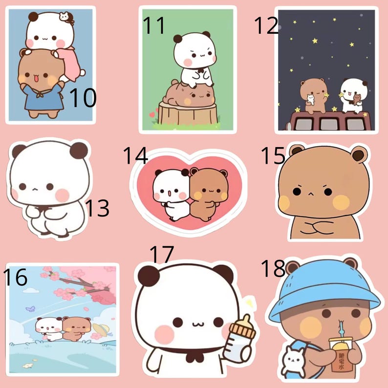 Bubu Dudu Cute Fridge Magnets, Anime Magnet, Anime Accessories, Home ...