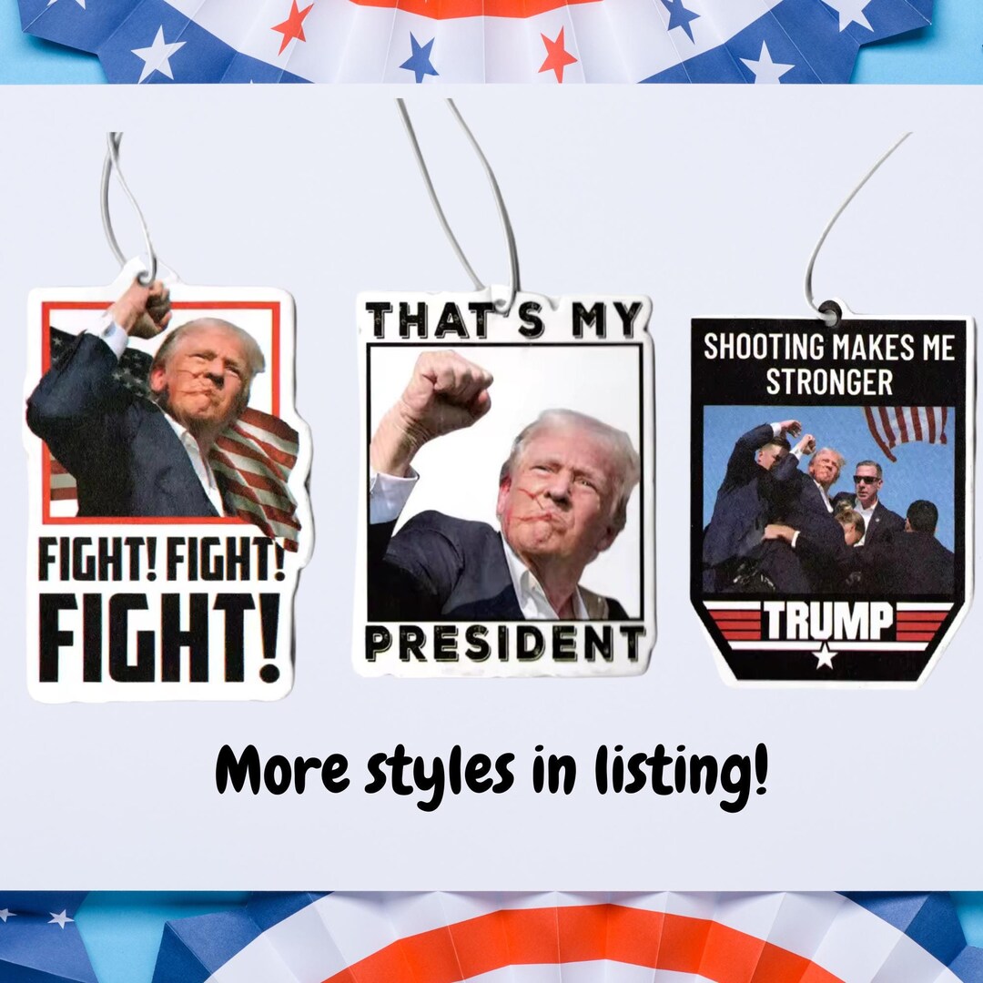 Donald Trump Car Freshener, Novelty Car Accessory, Car Air Freshener ...