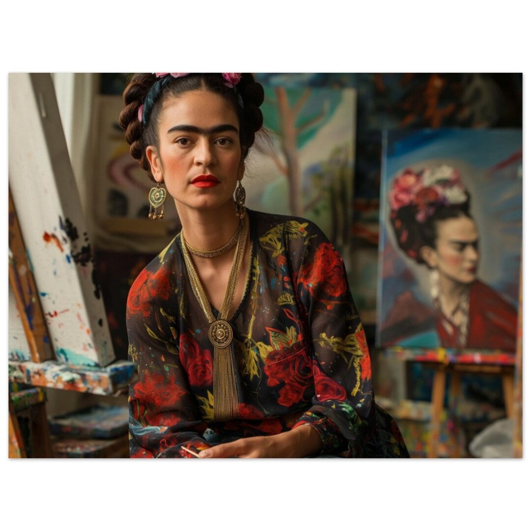 Frida Kahlo Poster Made of Museum Quality Matte Paper With or Without ...