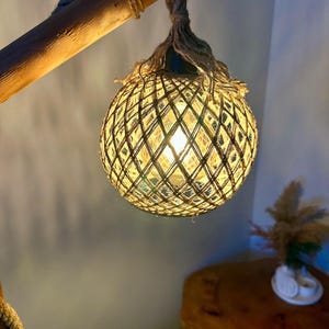 Rustic Wooden Floor Lamp, Handmade Tree Lamp, Boho Corner Light, Pine ...