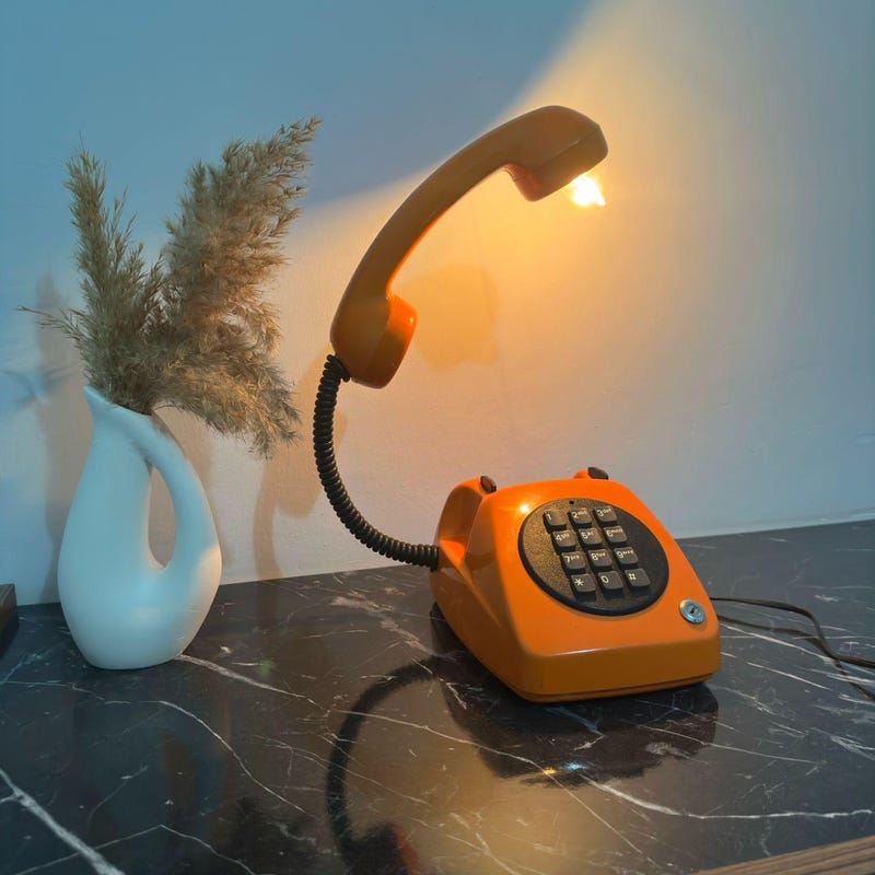 Telephone Lamp - Etsy UK