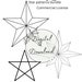 Set of 7 Stained Glass Star Patterns for Stunning Holiday Decor Instant ...