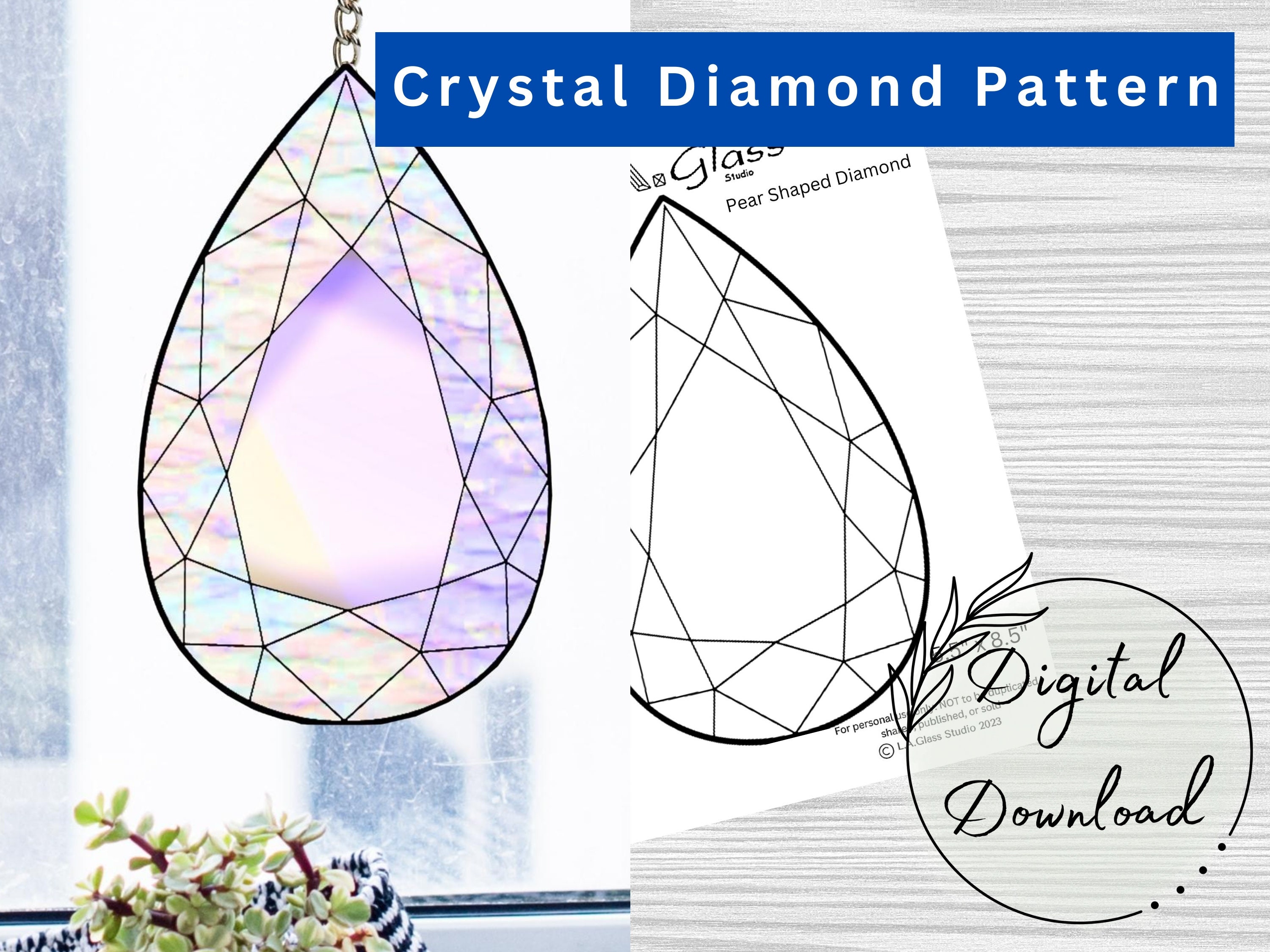 Crystal Diamond Texture