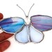 3 Digital Stained Glass Butterfly Patterns, PDF Instant Download, Hobby ...