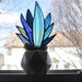 Stained Glass Blue Agave Plant Stake Pattern (PDF Instant Download) - Etsy