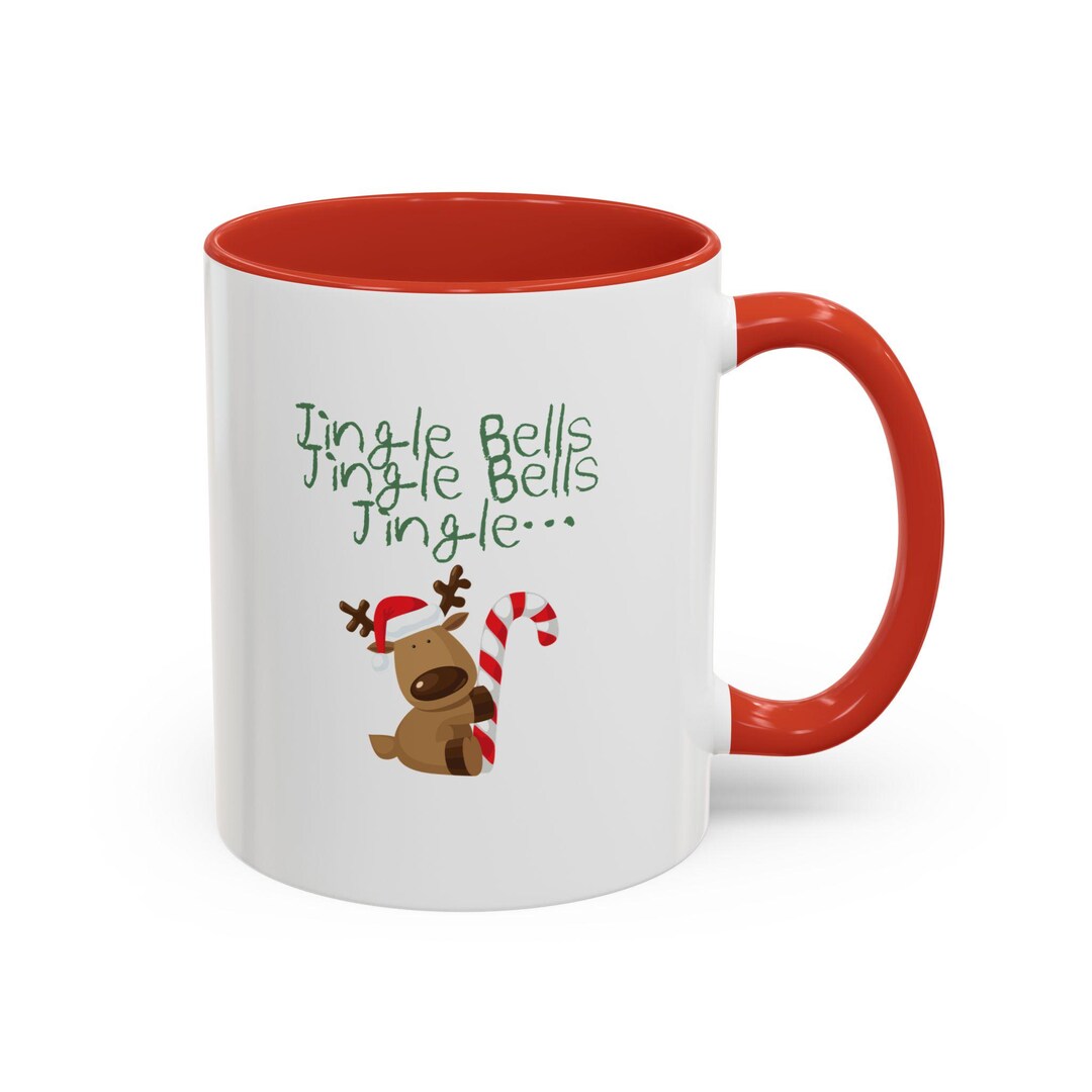 Jingle Bells, Jingle Bells, Jingle Christmas Accent Coffee Mug 11, 15oz ...