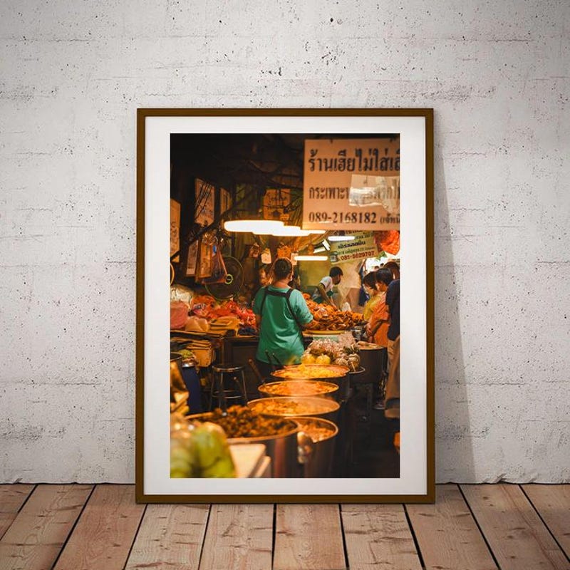 Thailand Night Wall Art - Etsy