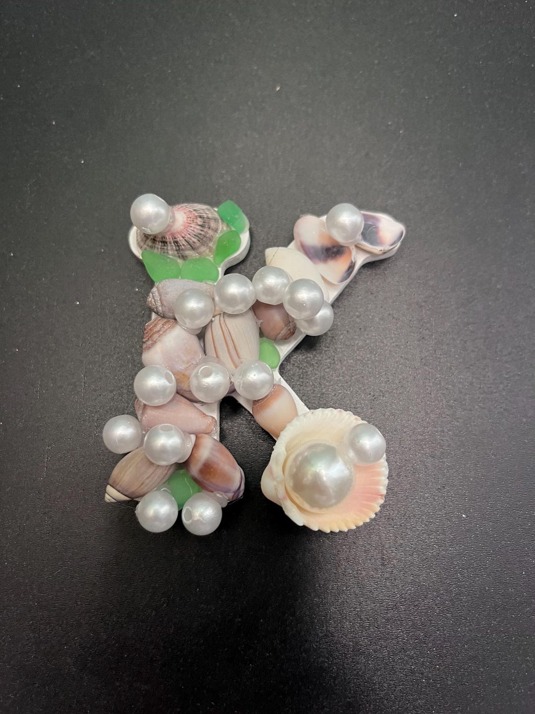 Shell Letter K - Etsy