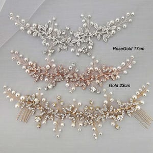 Boho Bridal Back Headpiece Bridal Halo Boho Wedding Pearl Headband ...