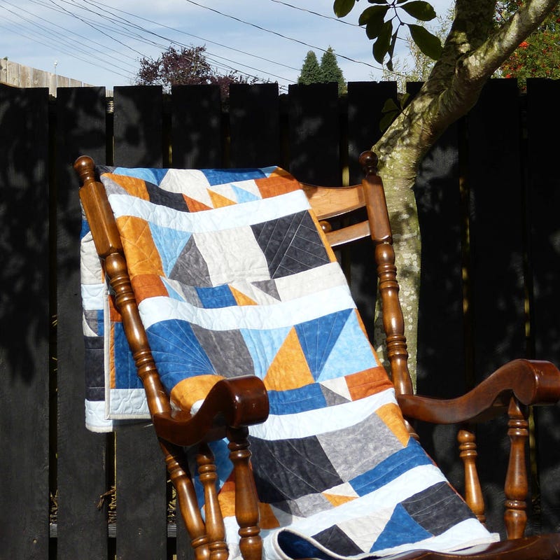 Modern Boy Quilt - Etsy