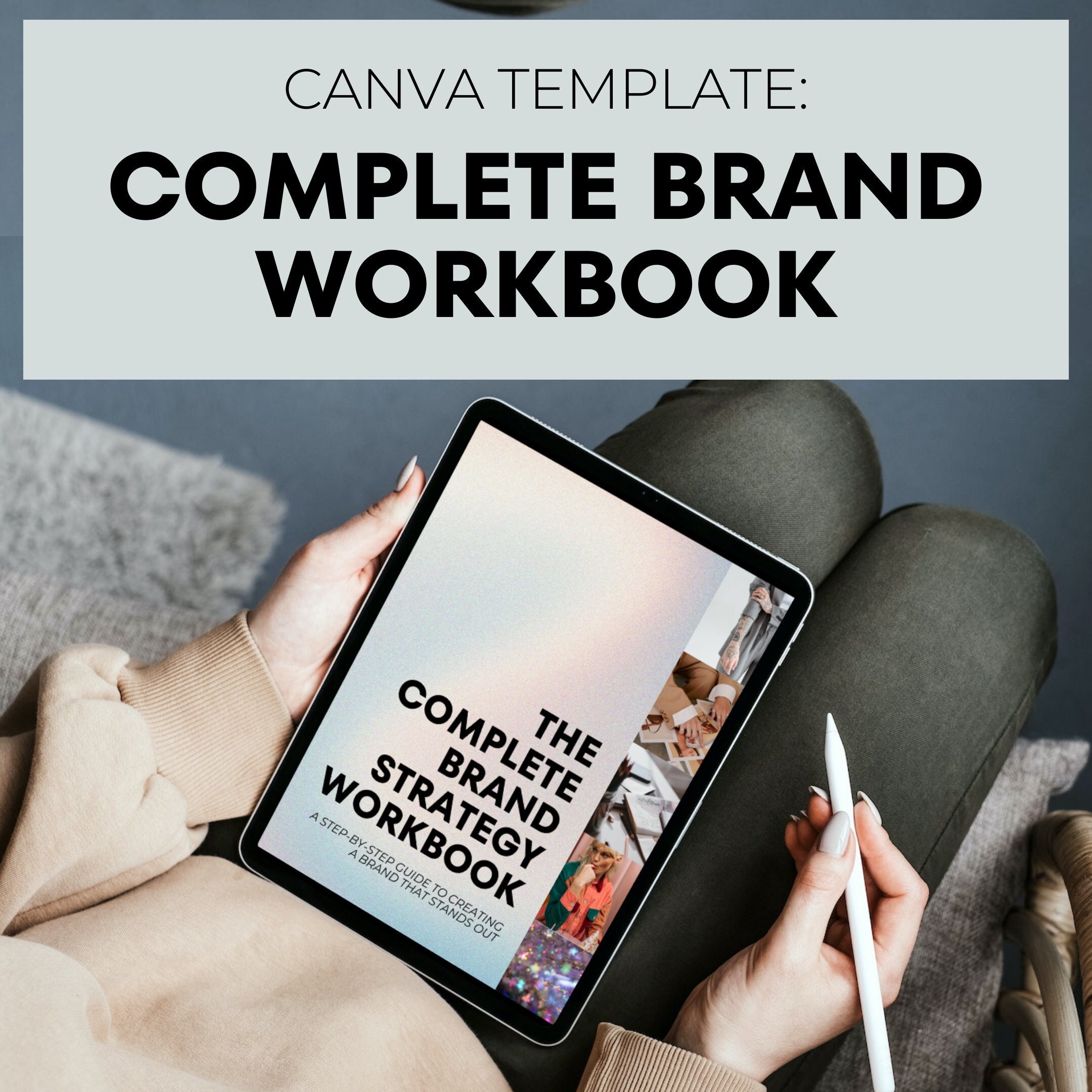 Canva Template: Complete Branding Workbook | Small Business | Brand ...